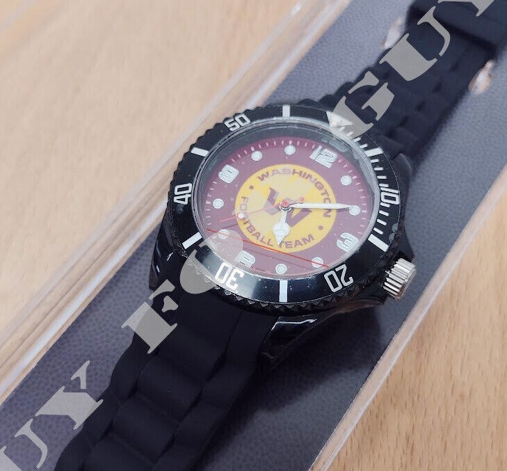Men's Black watch NFL Football Team Spirit Watch - NFL - * Pick Your ...