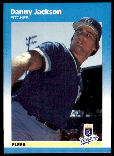 1987 Fleer Danny Jackson A Kansas City Royals #370 | eBay