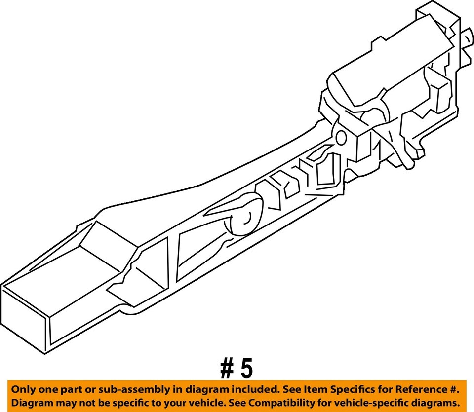 NISSAN OEM 08-15 Rogue Select Front Door Lock Hardware-Handle Base ...