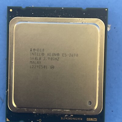 Intel Xeon E5-2690 2.9GHz Eight Core BX80621E52690 CPU Processor ...