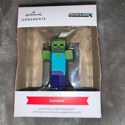 Hallmark Minecraft Zombie Christmas Tree Holiday Ornament New | eBay