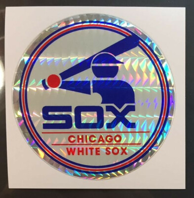 2 Vintage Chicago White Sox MLB Baseball Logo Sport Decal Sticker FREE ...