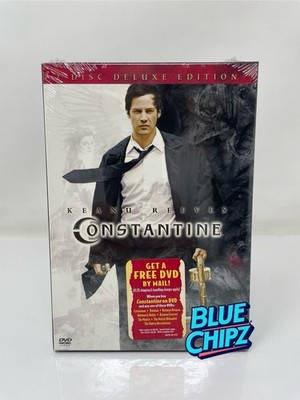Constantine (DVD, 2005, 2-Disc Set, Deluxe Edition) Keanu Reeves ~ New ...
