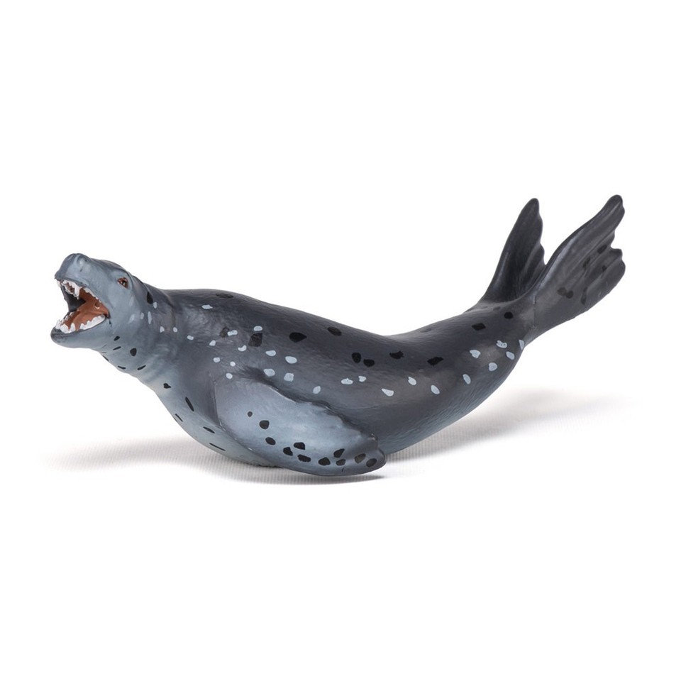 PAPO Marine Life Leopard Seal Toy Figure, Grey (56042) 3465000560423| eBay
