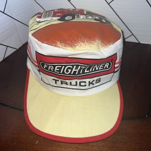 Vintage Freightliner Trucks Promo Painters Hat Cap Semi Truck USA ...