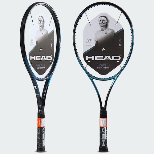 HEAD 2025 Gravity MP 100 Tennis Racket Racquet 100sq 295g 16x20 G2G3 ...