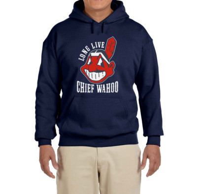 Long live Chief Wahoo Cleveland Indians Hooded sweatshirt | eBay