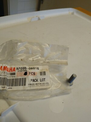 New OEM Yamaha 97301-06016-00, 97095-06016-00 Deep Recess Hex Bolt NOS ...