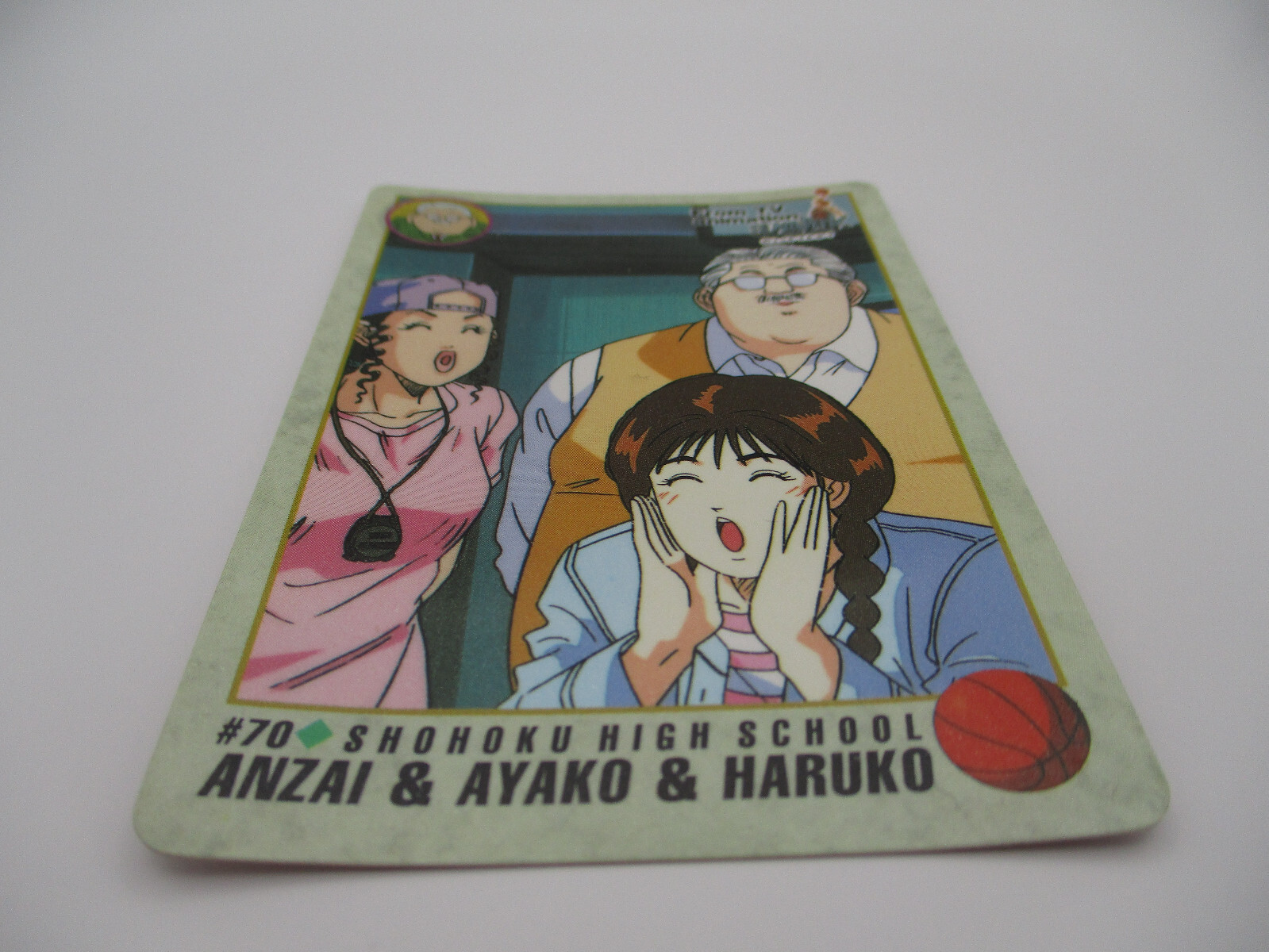 Haruko Ayako Anzai #70 SLAM DUNK Card animation BNADAI 1994 Carddas Japan TCG | eBay