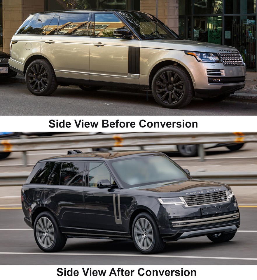 FOR RANGE ROVER VOGUE L405 2013+ FULL BODY KIT CONVERSION TO VOGUE L460 ...