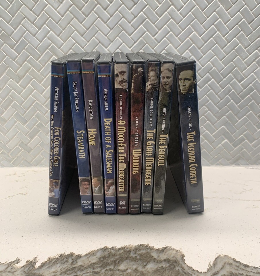 Lot of 9 DVDS Broadway Theatre Archive Image Entertainment The Glass ...