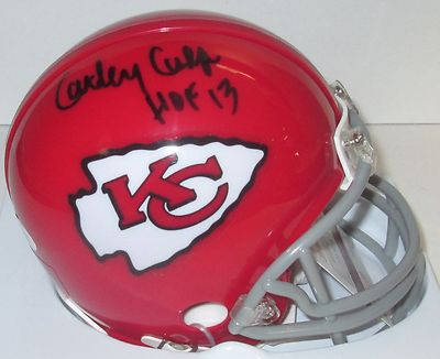 Chiefs CURLEY CULP Signed Mini Helmet AUTO w/ "HOF '13" - JSA!! | eBay