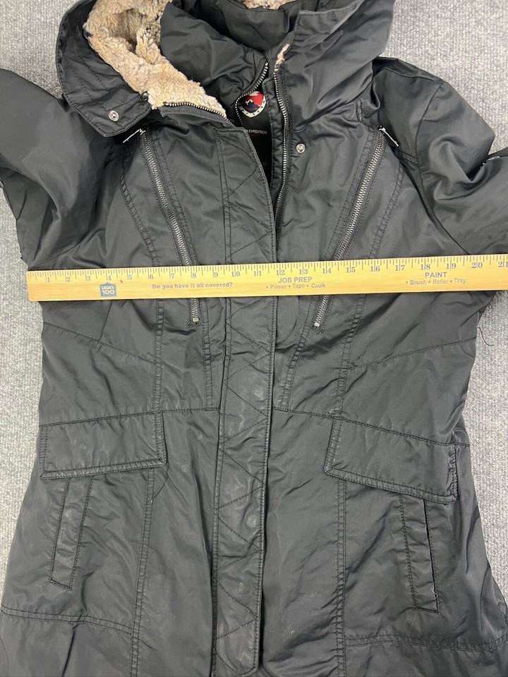 1 MADISON EXPEDITION Heritage Collection Coat Women's Large Black ...