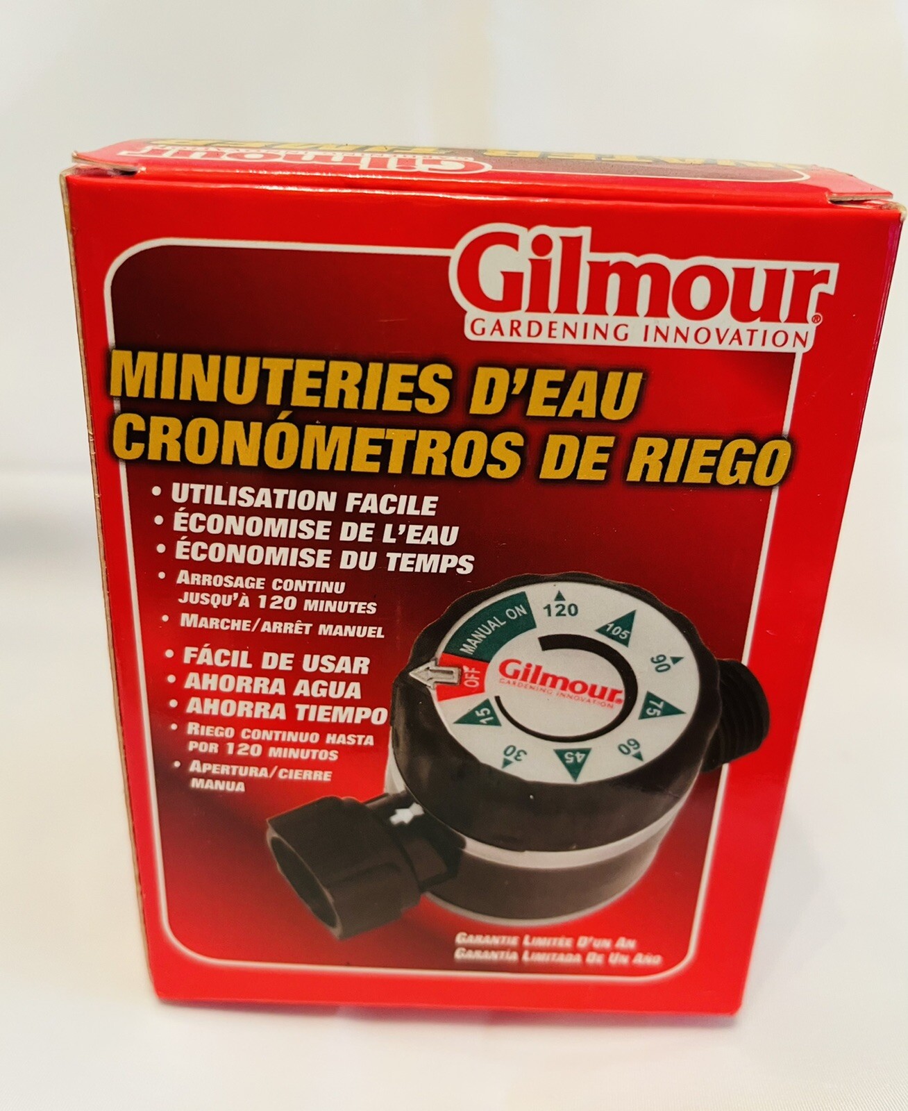 Gilmour Mechanical Water Timer Black 9300GF for sale online | eBay