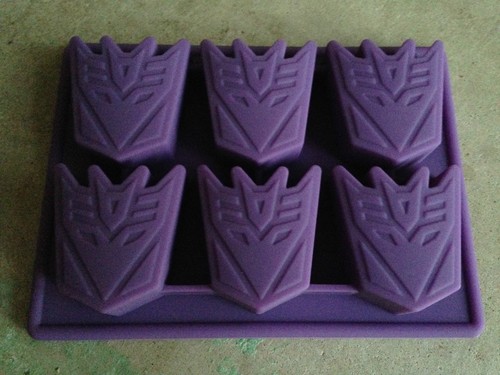 Transformers Decepticon Autobot Silicone Cake Crayon Chocolate Soap Ice ...
