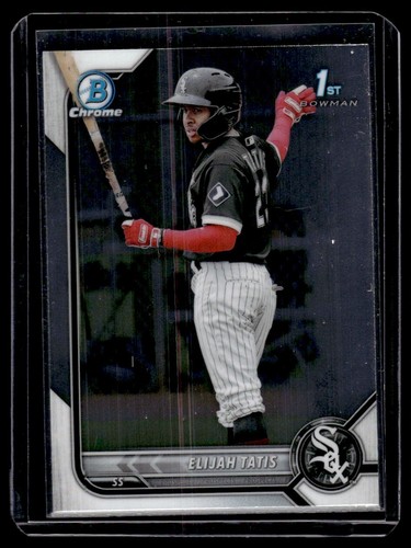 2022 Bowman Sapphire Edition Elijah Tatis Chicago White Sox #BCP-23 | eBay