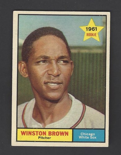 1961 Topps - #391 Winston Brown RC - Chicago White Sox - ExMt+ | eBay