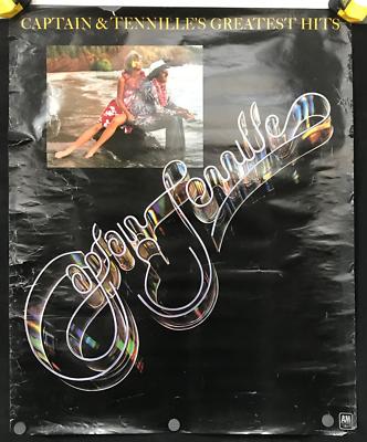 Captain & Tennille - Greatest Hits 29" x 39" 1977 Promo Poster | eBay