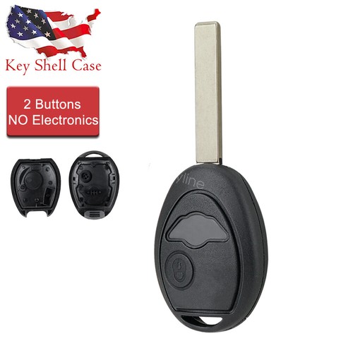 Replacement for Mini Cooper R50 R53 2002-2005 Remote Key Shell Case Fob ...