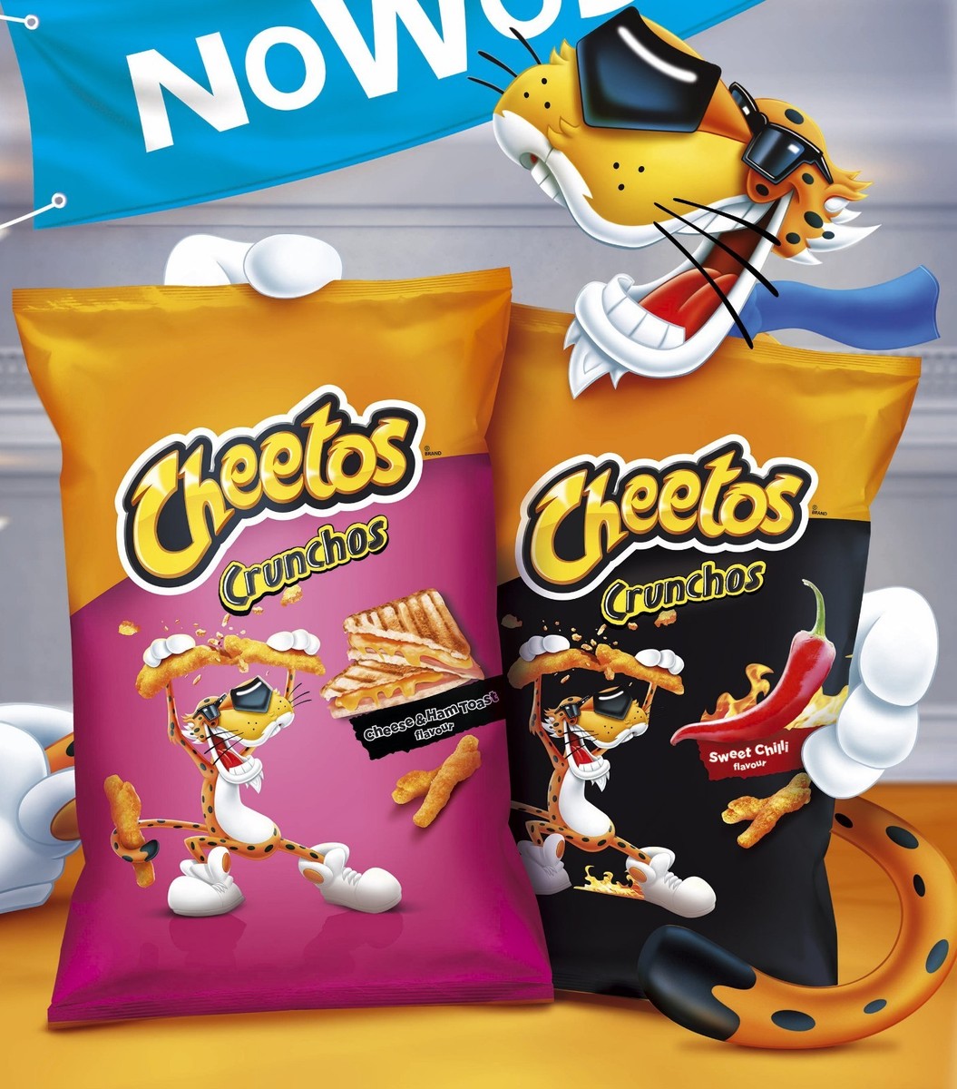 Cheetos Nachos Croquants Chips Lay's Oven Roasted Paprika Sachet 35g