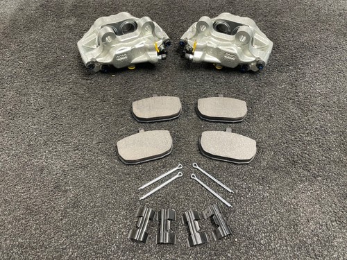 NEW UPGRADED FOR AUSTIN PRINCESS 4 POT BRAKE CALIPERS PADS ESCORT CAPRI ...