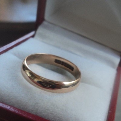 Samuel Jewellers Sovereign Ring H Samuel Gold Wedding Band Ring 9ct ...