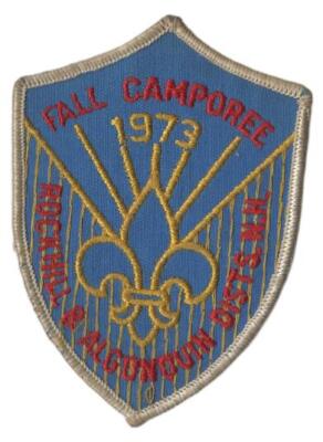 1973 Fall Camporee Rockhill & Alconouin Dist BSA Patch GR Bdr. (YELLOWED) [VA-3 | eBay