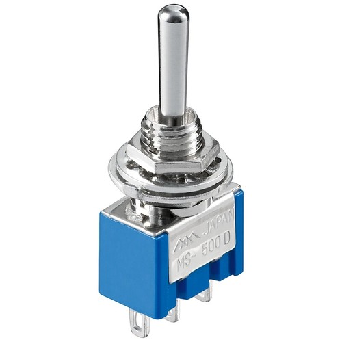 MS-500E-B Präzisions-Kippschalter 1x TAST/AUS/TAST125V~/6A MS500EB ...