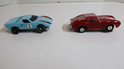 AFX GT40 slot car and Eldon Ferrari slot car untested | eBay