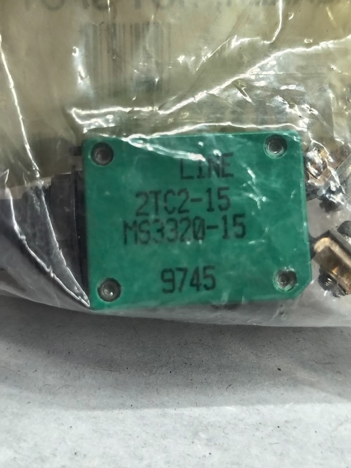 KLIXON 2TC2-15 Circuit Breaker Switch 15 Amp MS3320-15 | eBay