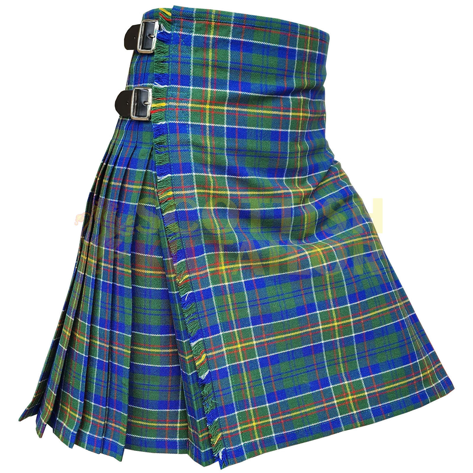 Scottish Handmade Traditional Hunter of Hunterson Tartan Kilt For Men ...