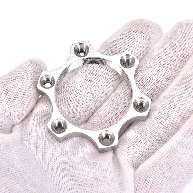 44mm Disc Brake Flange Adapter Bicycle 6 Bolts Hole Mountain Road Bike ...