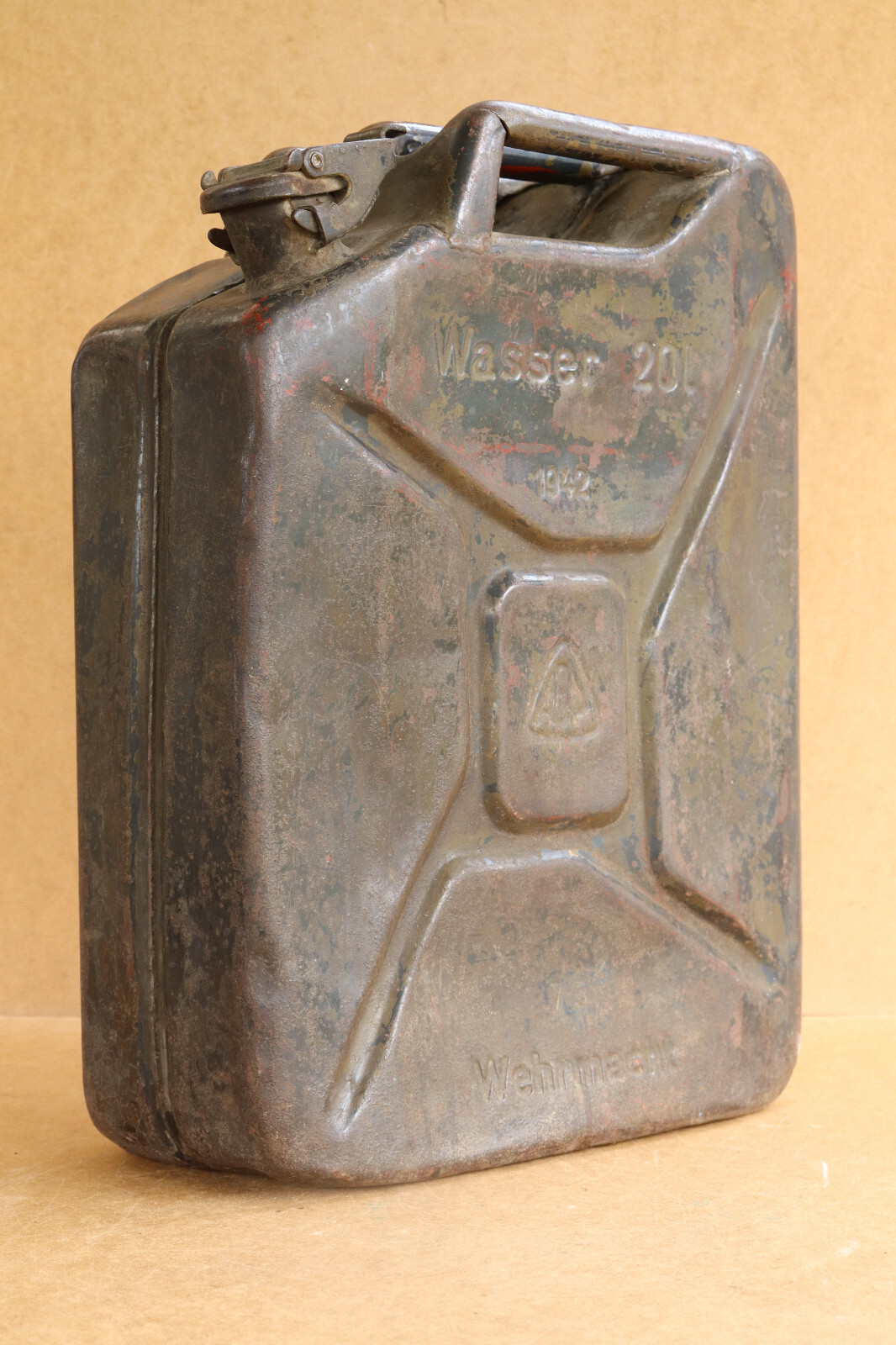 Vintage German Military Wehrmacht Army Jerry Can Wasser Water ABP WWII ...