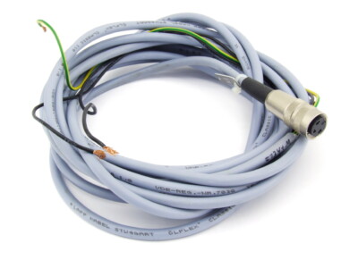 M16 KV30 3-Pin din Connector Machine Control Cable Industry Wire | eBay