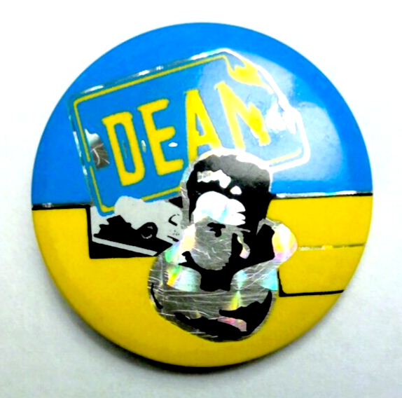 JAMES DEAN Pin Vintage 80s Prismatic Pinback Retro Button 1" | eBay