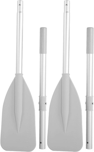 Dinghy Paddle, Boat Oars, with 2Pcs Rod High Toughness Water Sports ...