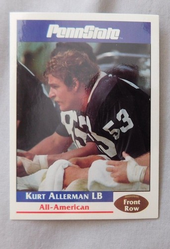 1992 Front Row Penn State Nittany Lions All-Americans - Randy Crowder ...