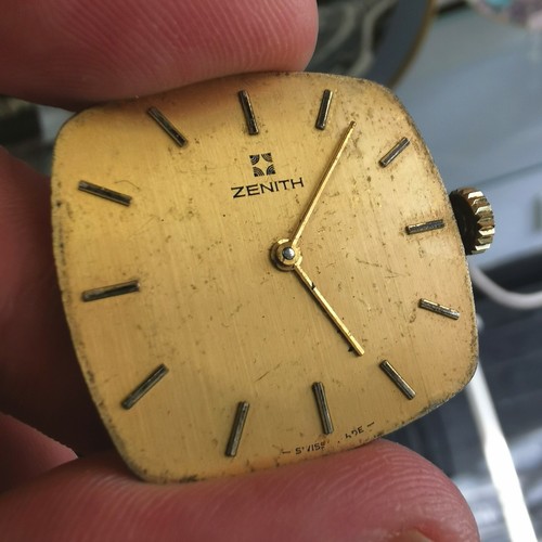 Vintage Zenith Watch Movement - Working Condition | eBay
