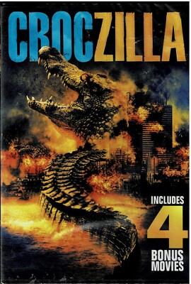 Croczilla (DVD, 2020) includes 4 Bonus Monster Movies NEW 814838012940 ...
