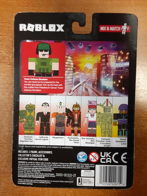ROBLOX Jailbreak Secret Agent Figure Includes Virtual Item for sale ...