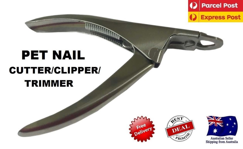Pet Heavy Duty Nail Clipper Cutter Trimmer Cat Dog Rabbit Toe Claw Paw ...