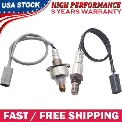2PC Up+Down Oxygen Sensor For 2010-12 Nissan Versa 1.8L & Sentra Exc ...