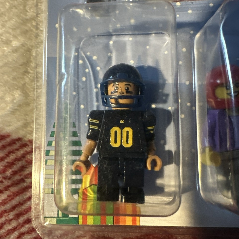 Mini Figures Lego Set Football Player & More 3 Figures NEW | eBay