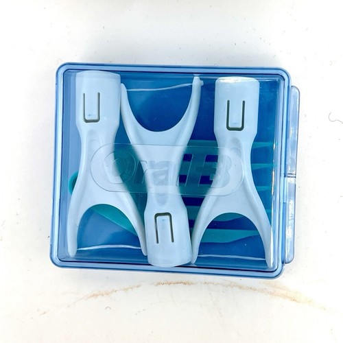 3 Oral B Hummingbird Dental Flosser Floss Head Refills And 5 Picks ...