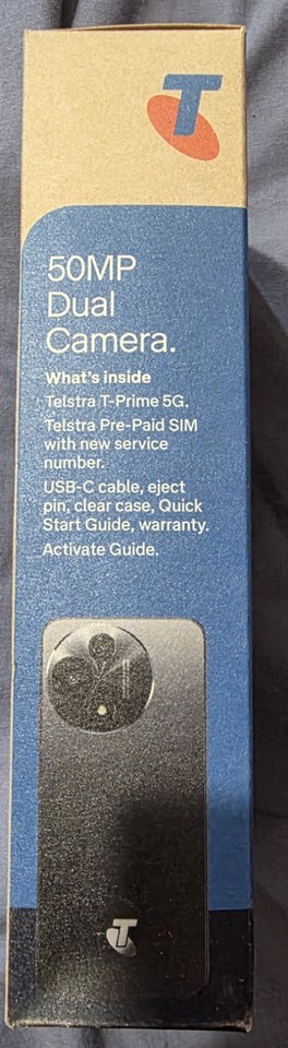 Telstra T-Prime TCL 5G 128GB/4GB 6.7" Screen Blue Tick - Black | eBay ...