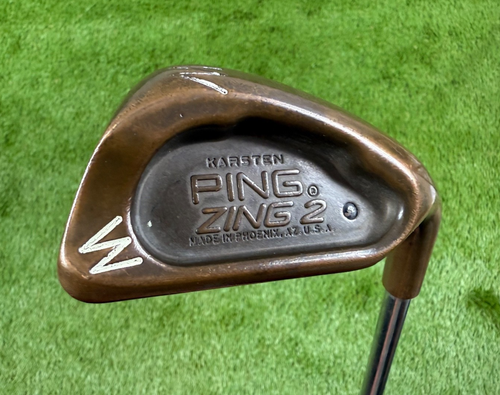 Ping Zing 2 Beryllium Copper Pitching Wedge / Steel Shaft / Right Hand ...