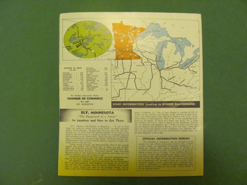 1958 Minnesota Centennial Edition 1958 - Vacation for All American ...
