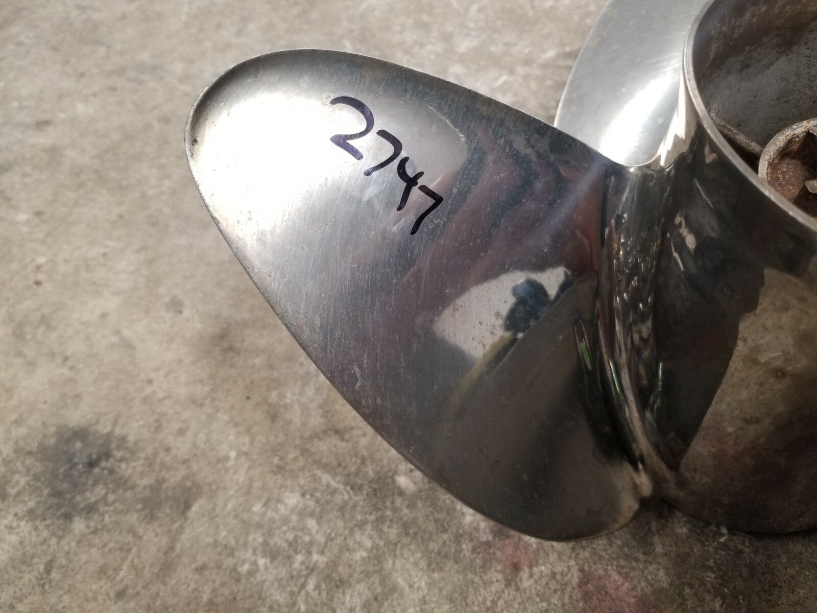 LEFT HAND 4 BLADE 15 1/4" X 24P POWERTECH OFX4 PROP, OFX4L24PCL200 ...