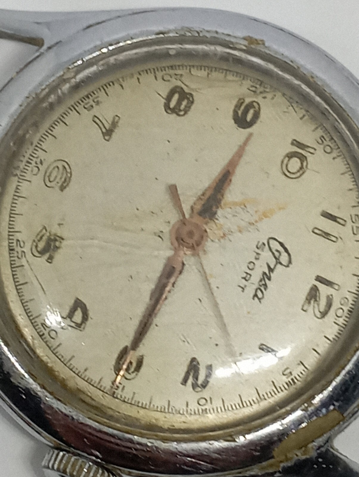 VINTAGE Swiss MILITARY WWII watch ONSA SPORT cal. Onsa 395 Felsa 390 ...