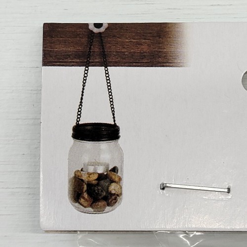 5 - Chain Hanging Lid Open Top Craft Decorative Flowers Jar Lids New ...